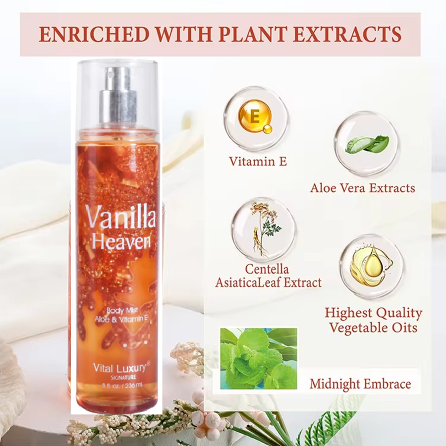 2pcs Body Mist - Vanilla Heaven – LANTERNBEAUTY LAB